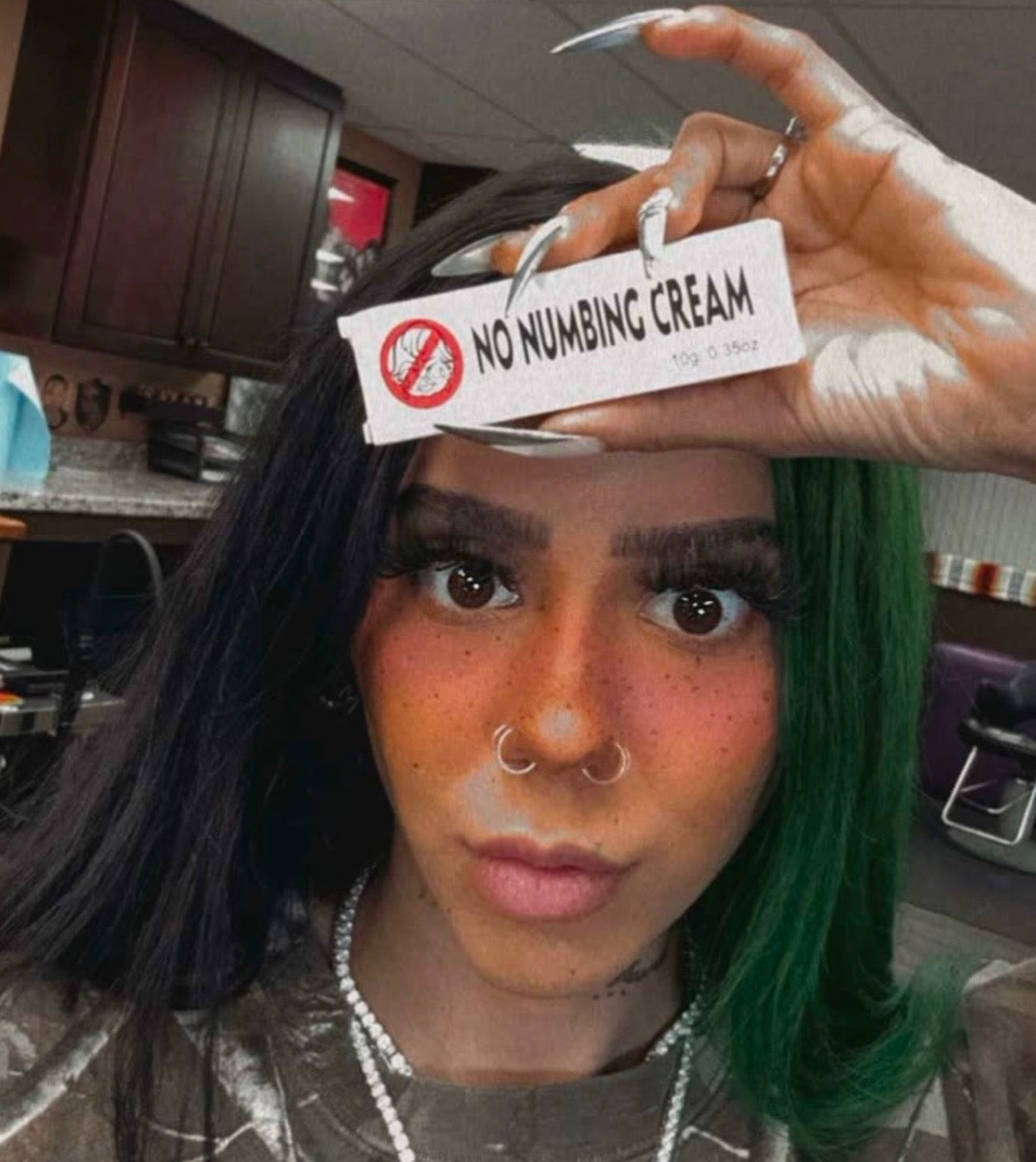 NO NUMBING CREAM